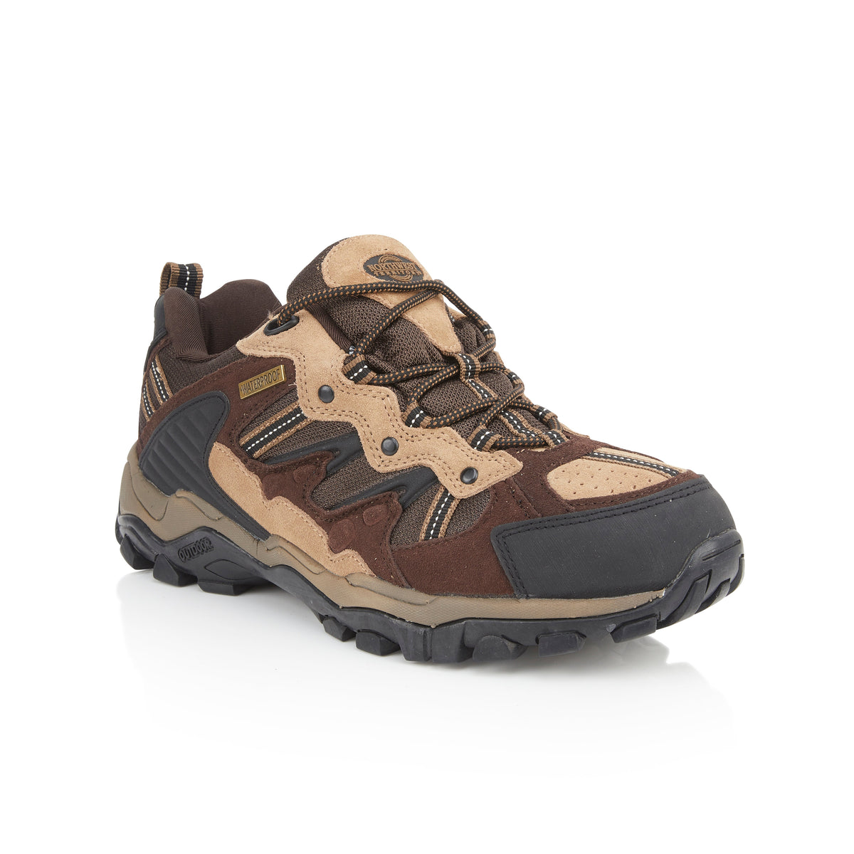 Reliance Mens Waterproof Walking Shoes Brown | Comfortable Fit