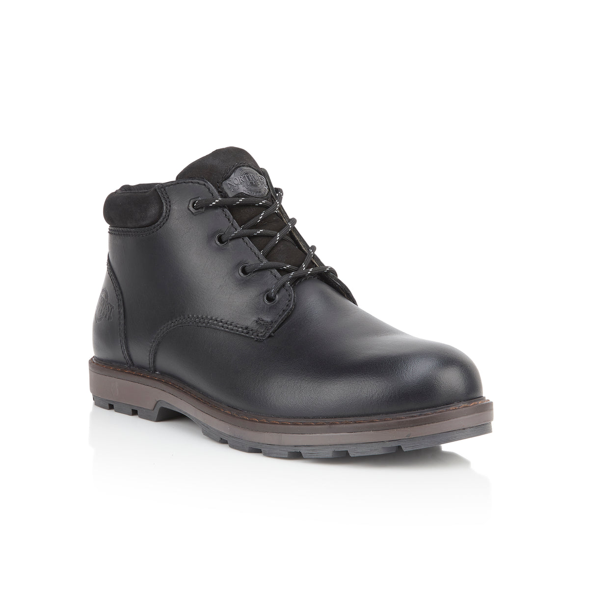 Sachs Men's Leather Waterproof Walking Boots - Black | NWT