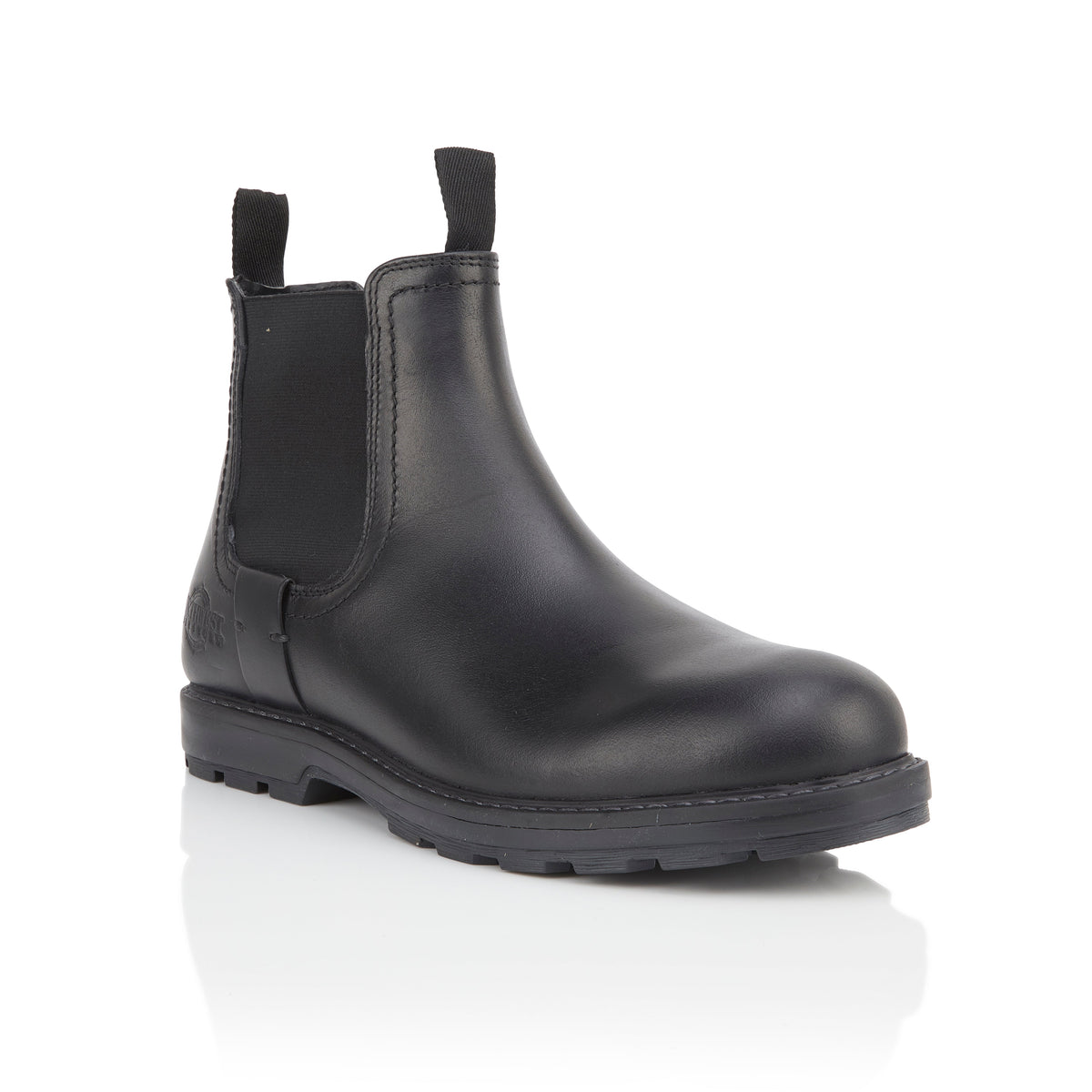 Wells Mens Leather Waterproof Chelsea Boots Black | Sleek Design